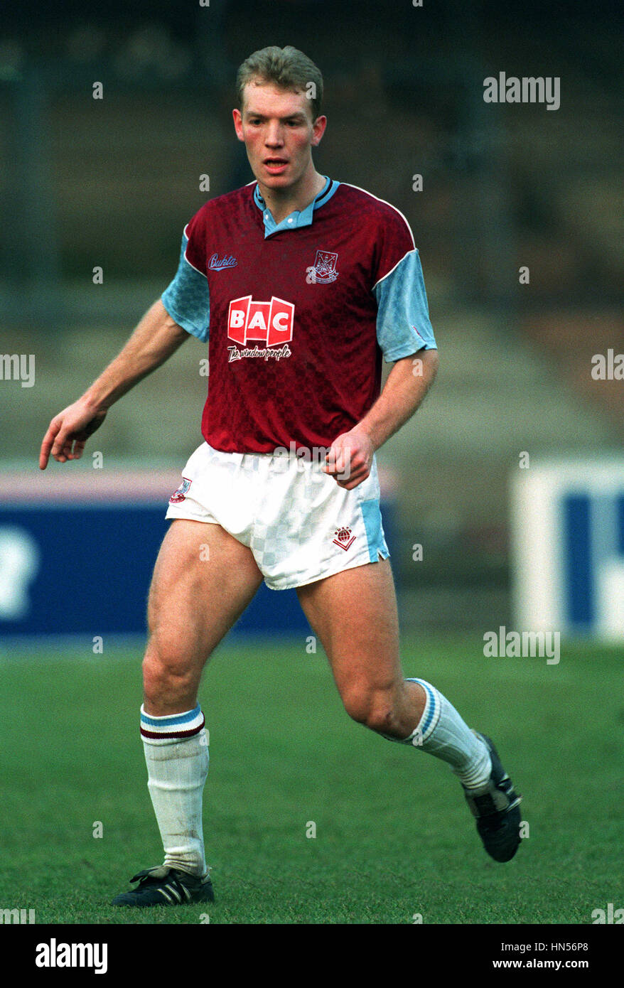 TIM BREACKER WEST HAM UNITED FC 07 February 1991 Stock Photo - Alamy