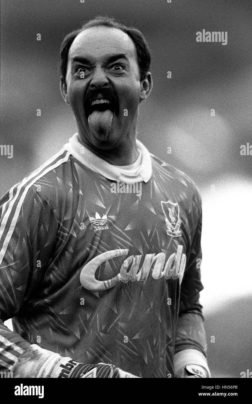 BRUCE GROBBELAAR LIVERPOOL FC 17 February 1991 Stock Photo - Alamy