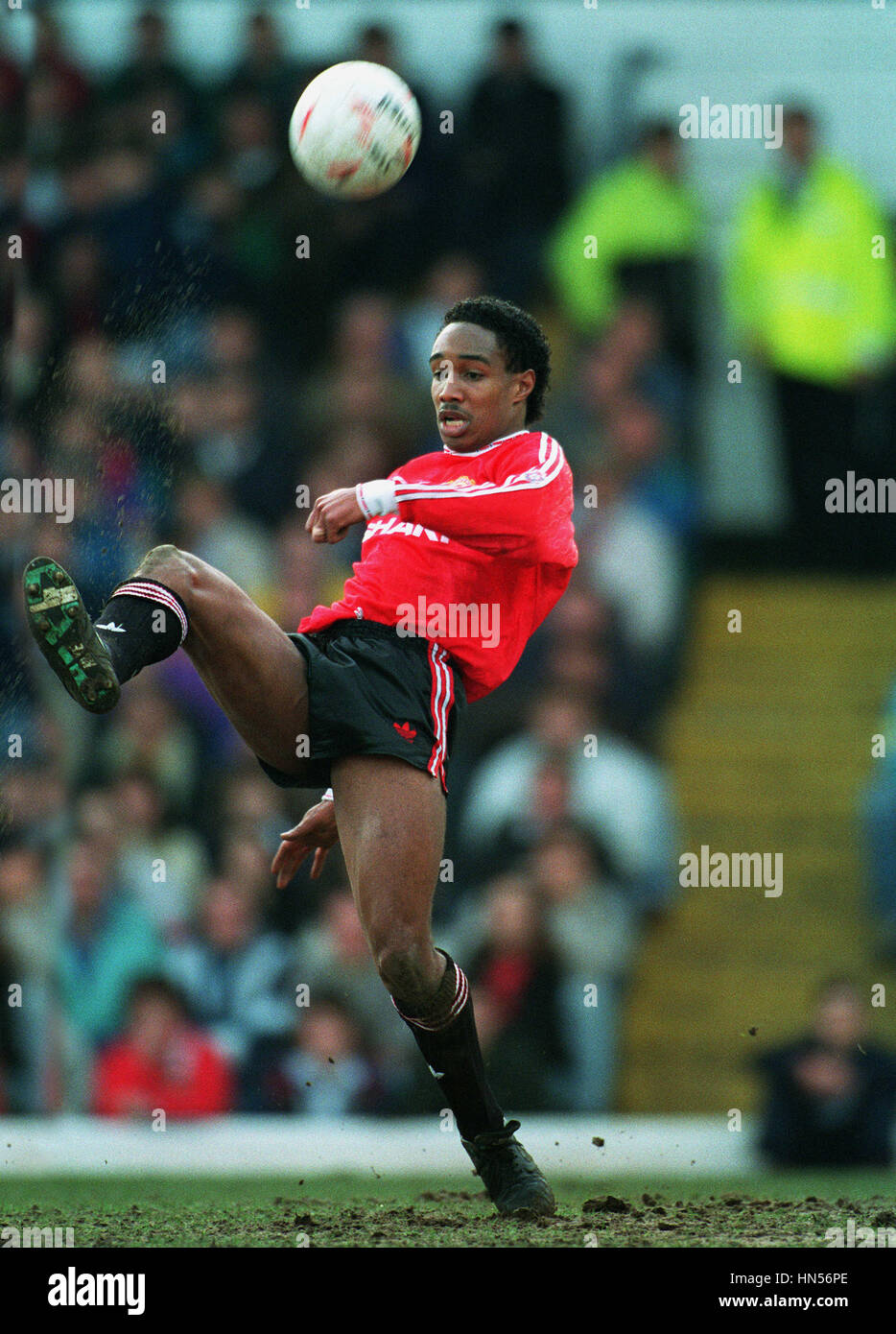 PAUL INCE MANCHESTER UNITED FC 22 March 1991 Stock Photo - Alamy