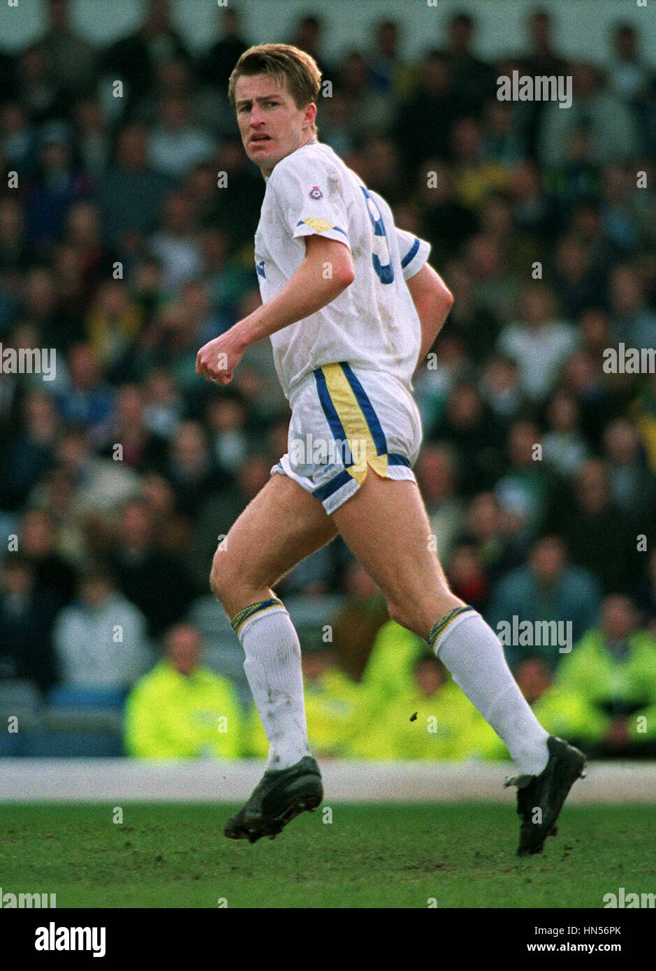 LEE CHAPMAN LEEDS UNITED FC 29 March 1991 Stock Photo - Alamy