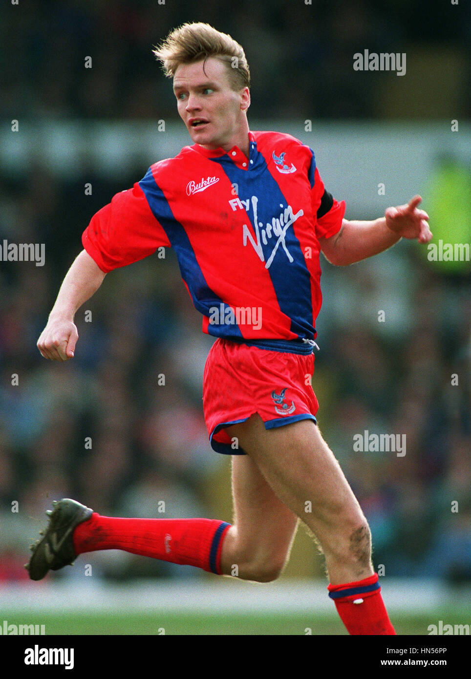 GEOFF THOMAS CRYSTAL PALACE FC 29 March 1991 Stock Photo - Alamy