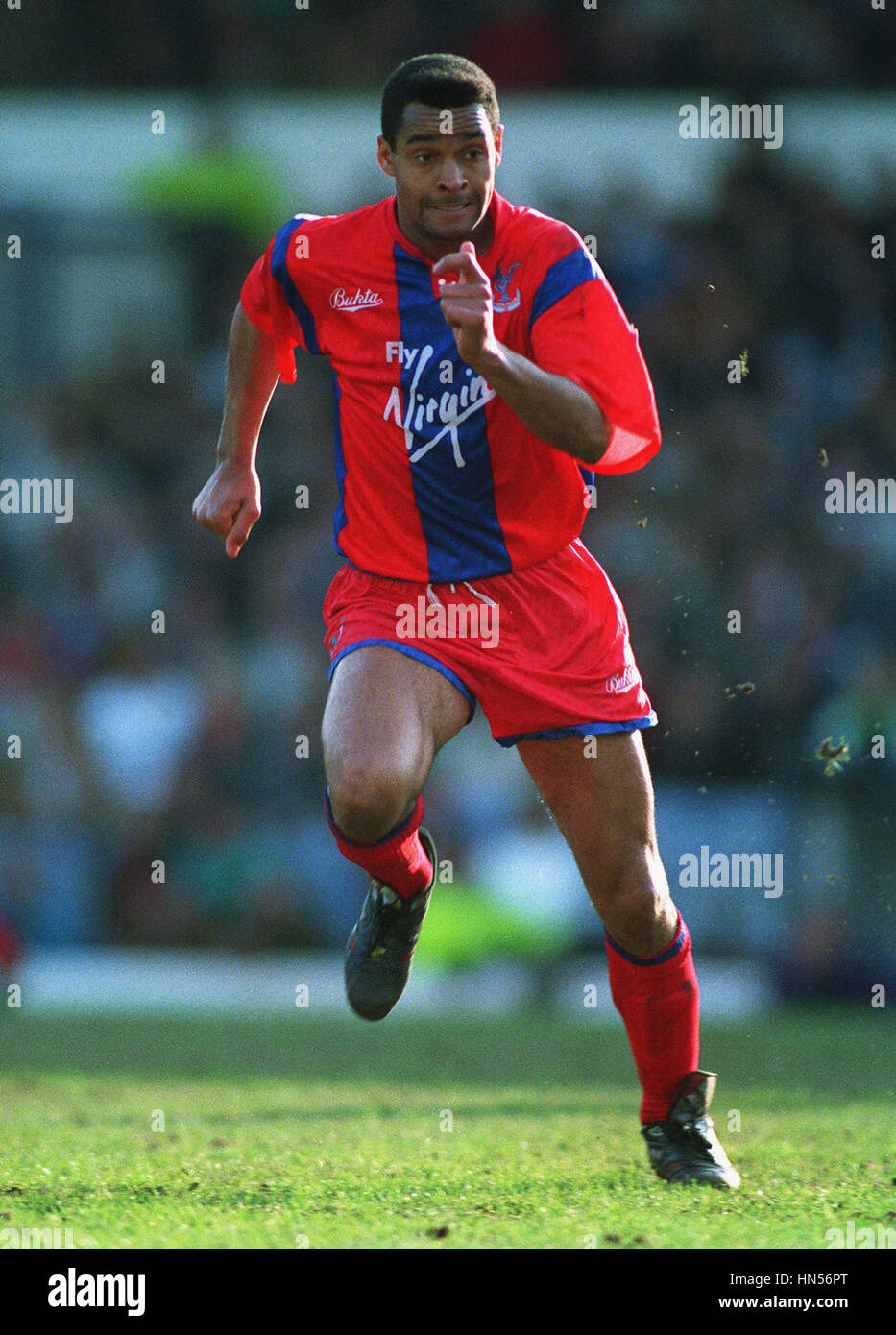 MARK BRIGHT CRYSTAL PALACE FC 29 March 1991 Stock Photo - Alamy