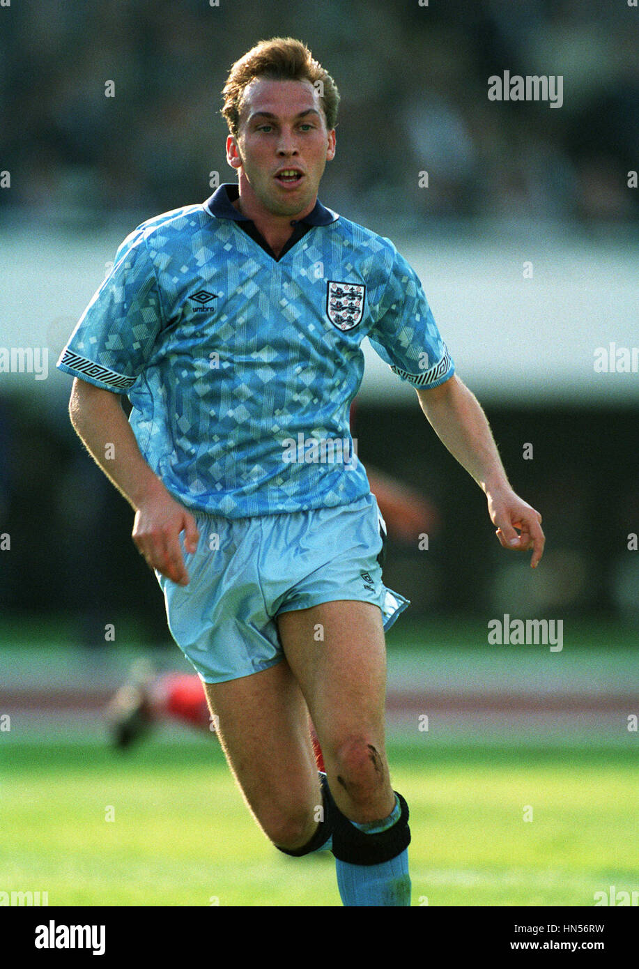 DAVID PLATT ENGLAND & ASTON VILLA FC 20 May 1991 Stock Photo - Alamy