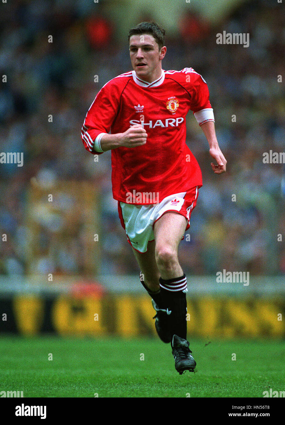 LEE SHARPE MANCHESTER UTD FC 11 April 1991 Stock Photo - Alamy