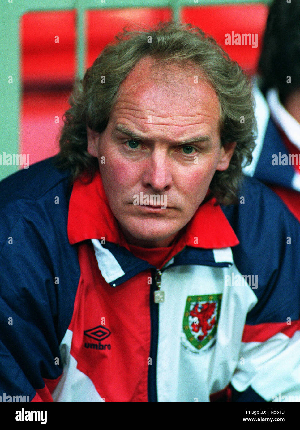 TERRY YORATH WALES MANAGER 12 June 1991 Stock Photo - Alamy