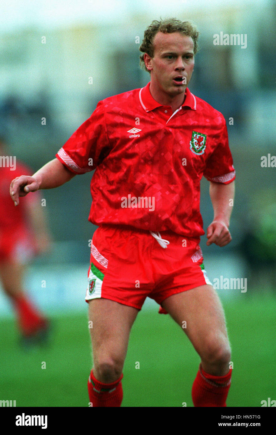 JEREMY GOSS WALES & NORWICH CITY FC 12 August 1991 Stock Photo - Alamy