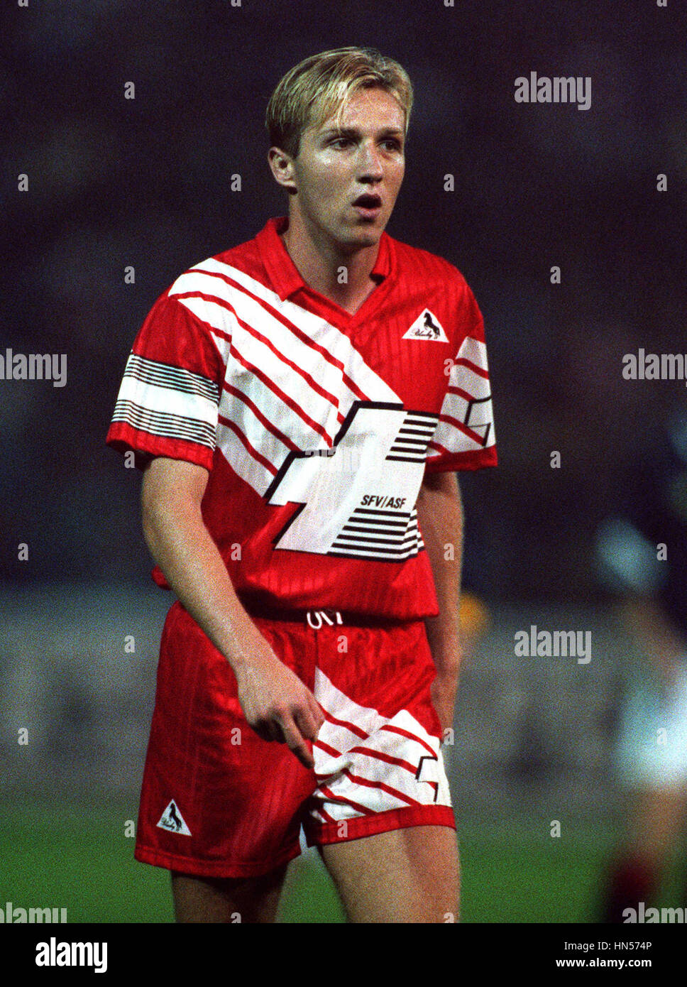ADRIAN KNUP SWITZERLAND 06 December 1991 Stock Photo - Alamy