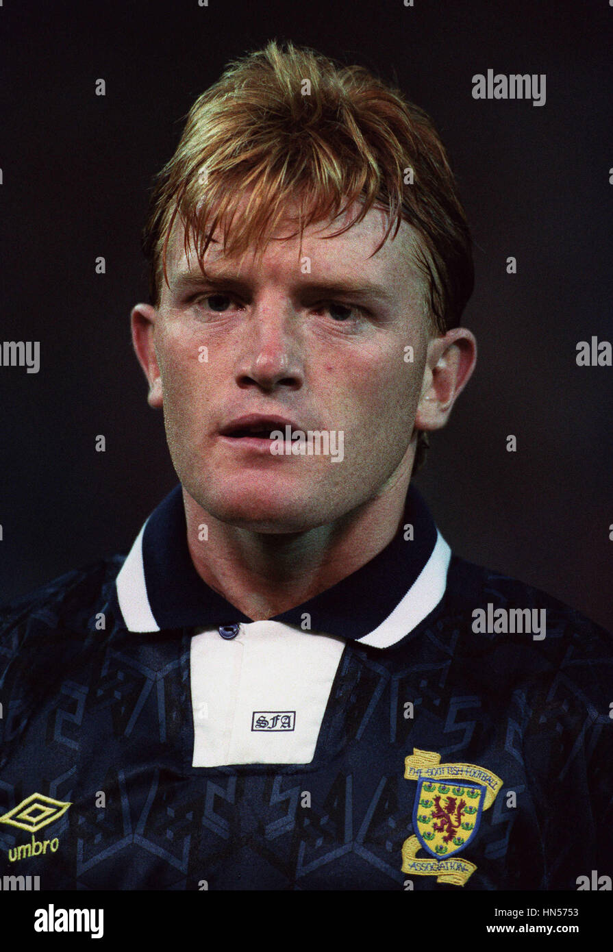 STUART MCCALL SCOTLAND & GLASGOW RANGERS FC 25 September 1991 Stock ...