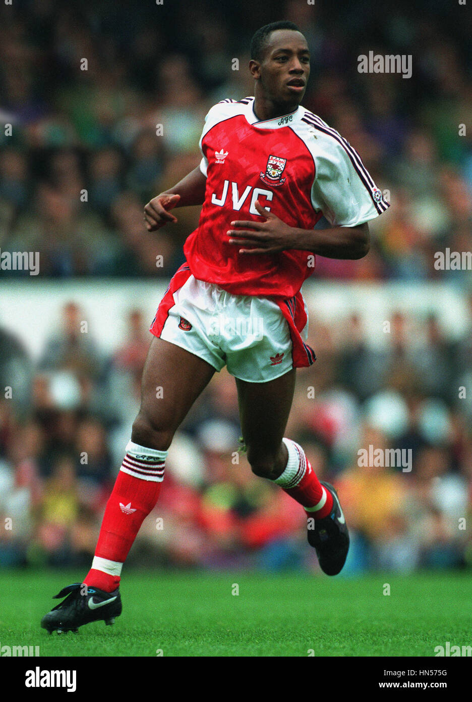 IAN WRIGHT ARSENAL FC 07 October 1991 Stock Photo - Alamy