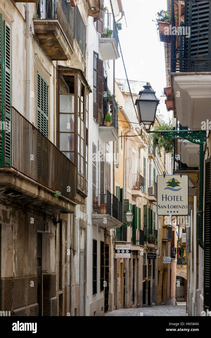 Old town of palma hi-res stock photography and images - Alamy