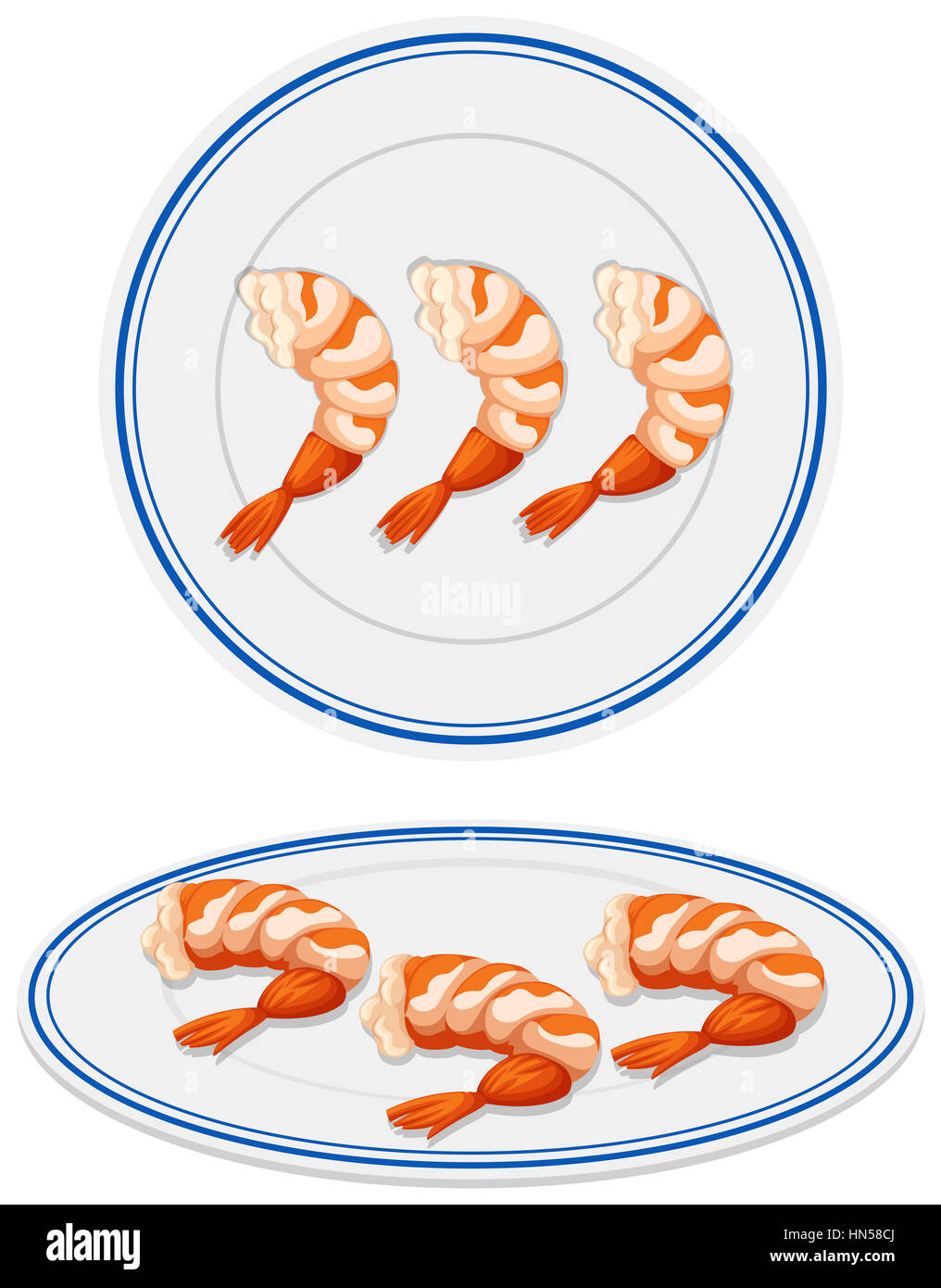 Meat dish food illustration clipart hi-res stock photography and images ...
