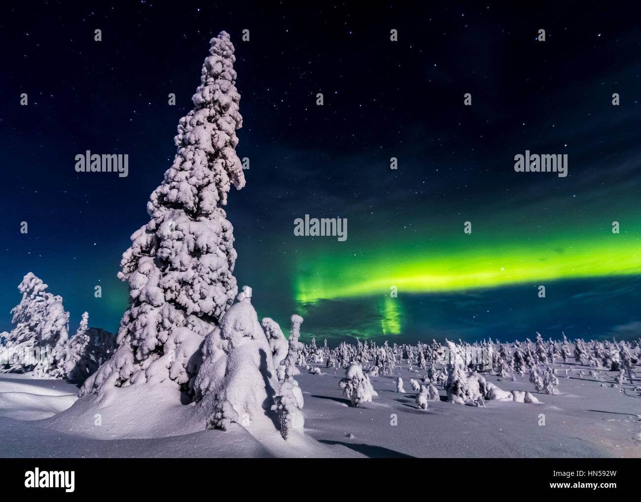 Scandinavia lapland finland riisitunturi hi-res stock photography and ...