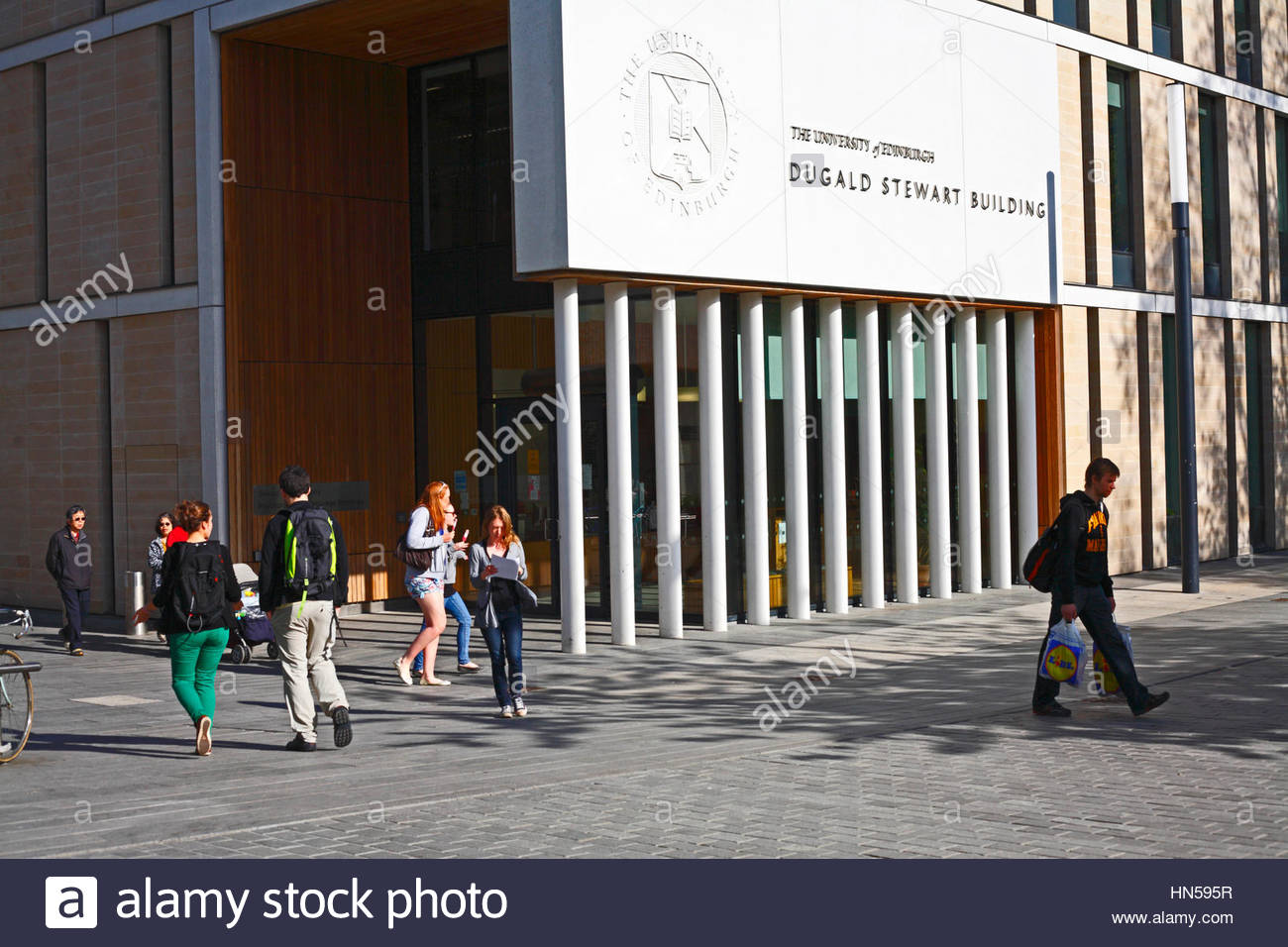 University Of Edinburgh Building High Resolution Stock Photography and ...