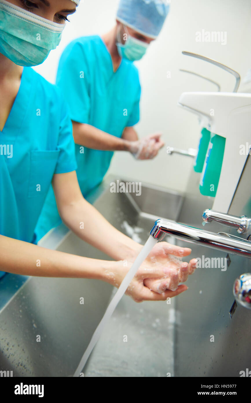 The most important thing before the operation Stock Photo - Alamy
