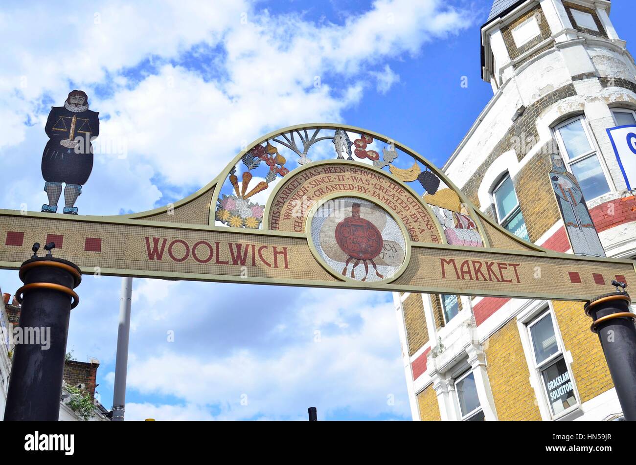 Woolwich market hi-res stock photography and images - Alamy
