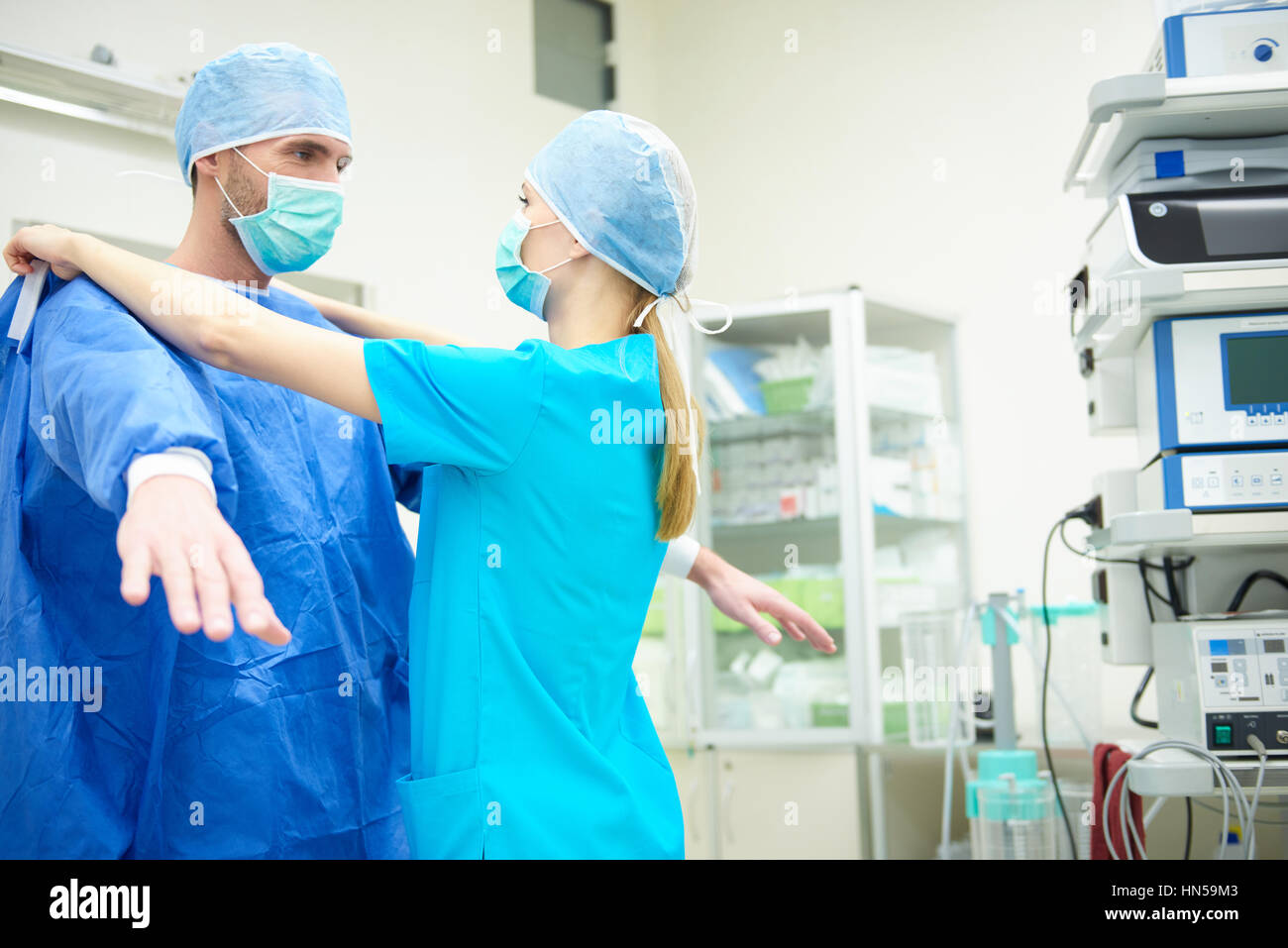 Woman doctor after hard work hi-res stock photography and images - Alamy