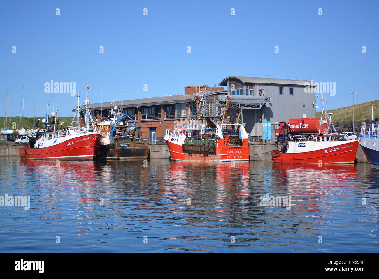 Inshore fishing trawlers hi-res stock photography and images - Alamy
