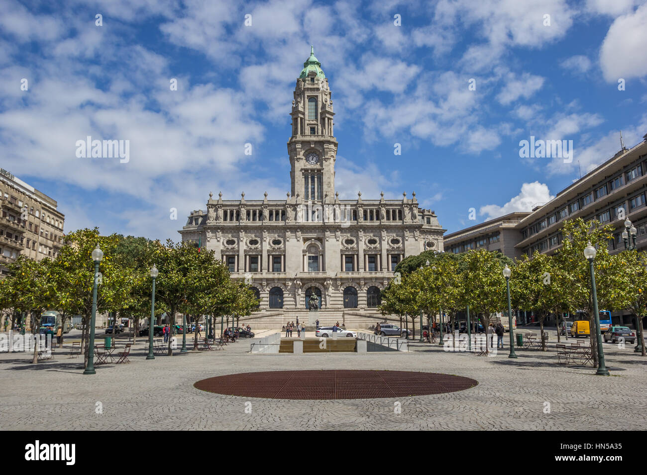 Town hall in porto hi-res stock photography and images - Alamy