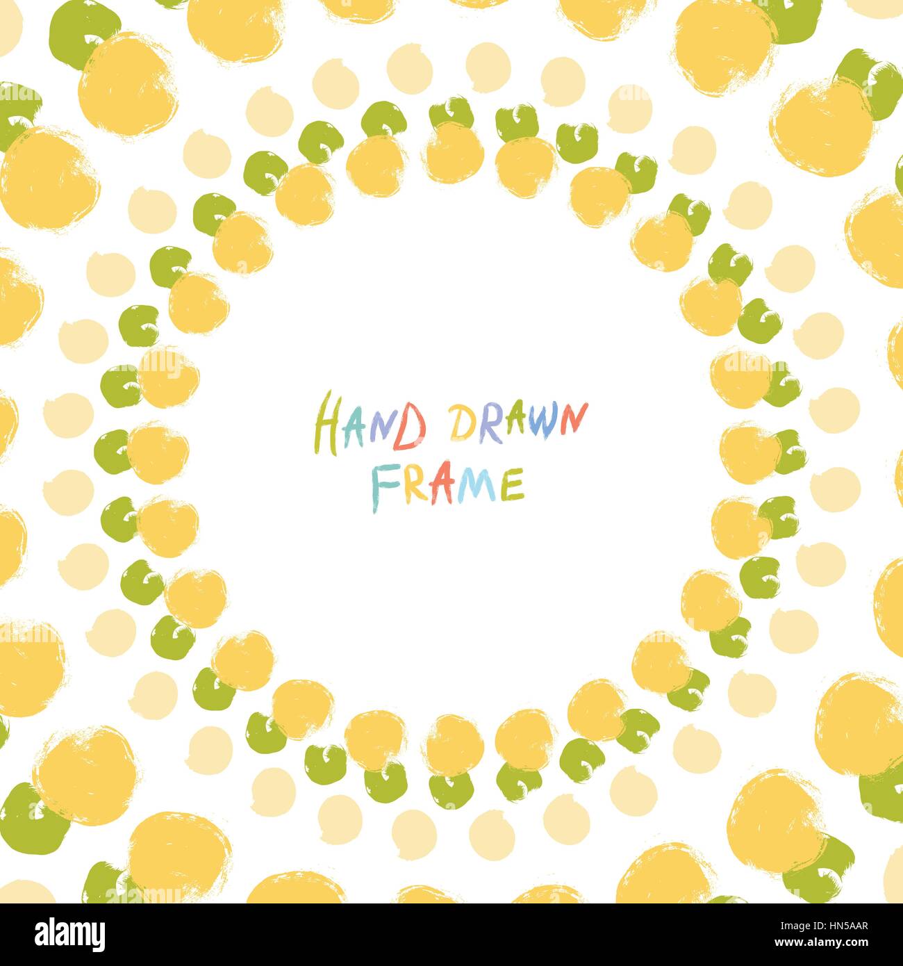 Colorful abstract frame Stock Vector Image & Art - Alamy