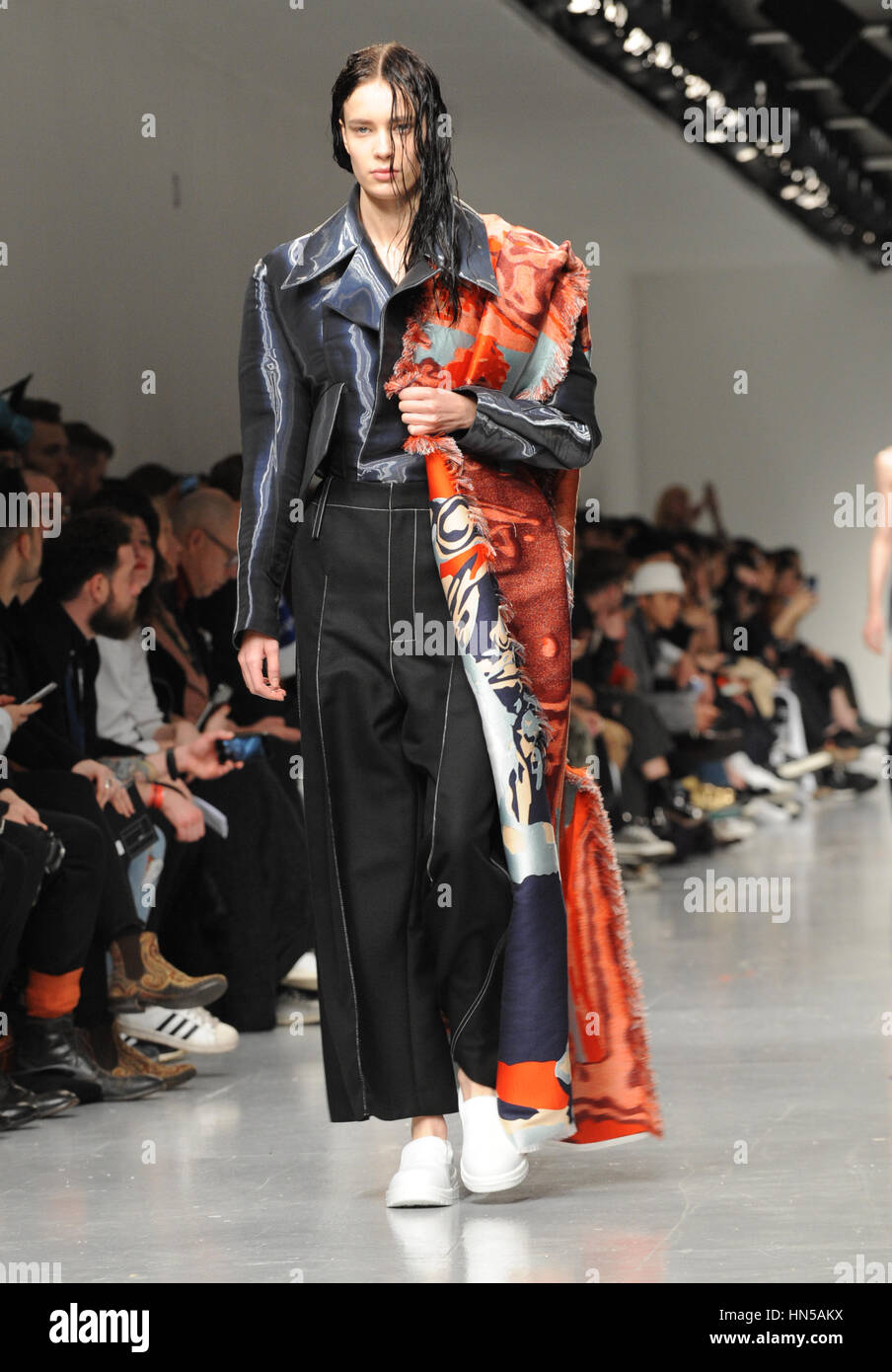 London Fashion Week Men's - Ximon Lee - Catwalk Featuring: Model Where ...