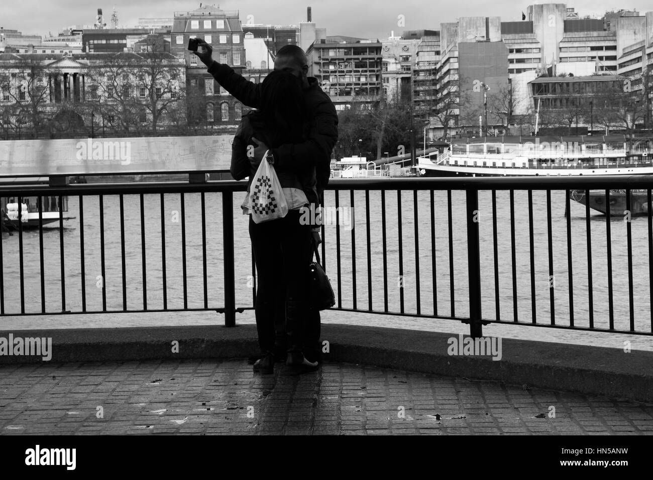 Love selfie Black and White Stock Photos & Images - Alamy