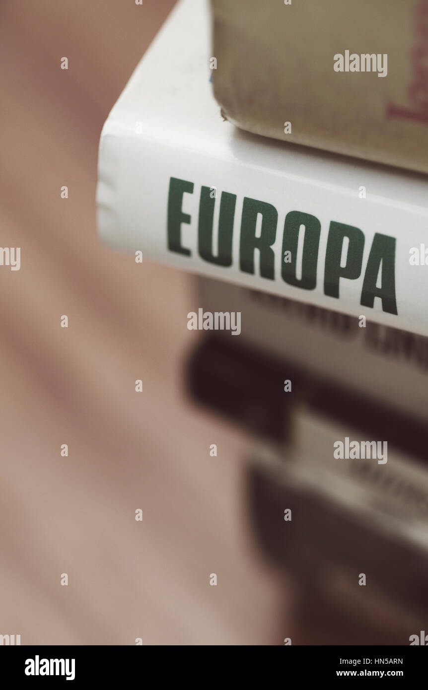 book about europe Stock Photo - Alamy