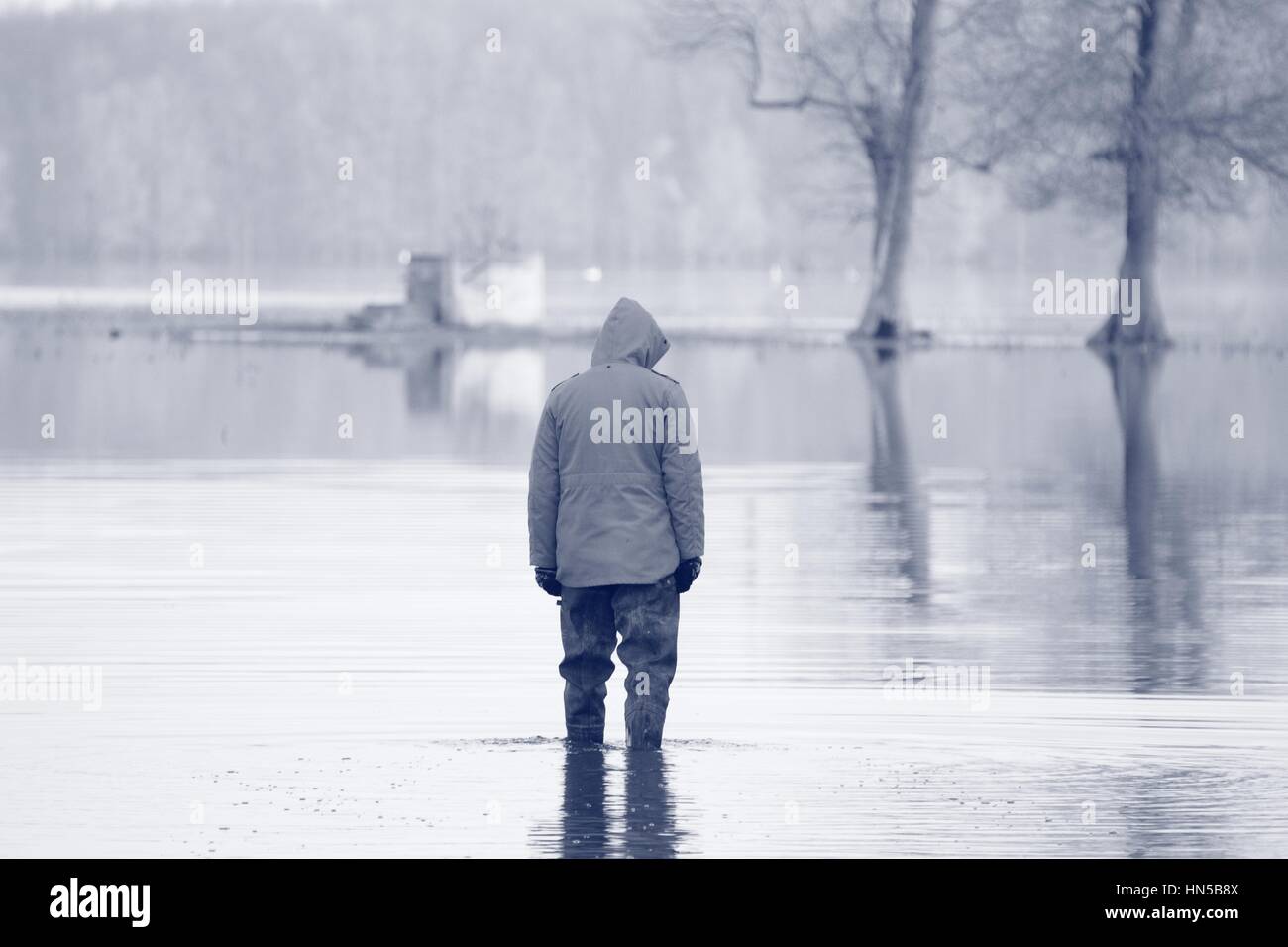 Human flood hi-res stock photography and images - Alamy