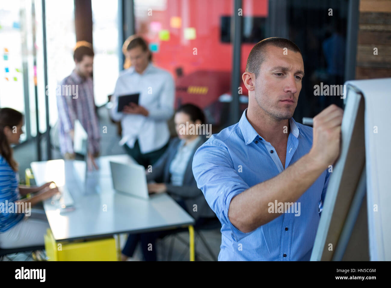 Flip chart writing hi-res stock photography and images - Alamy