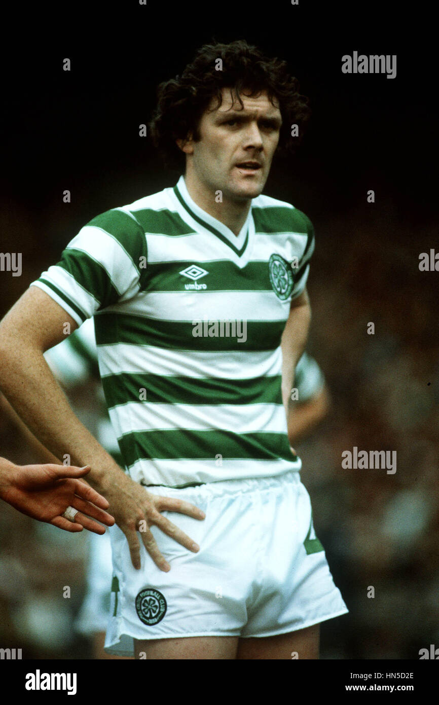 ROY AITKEN CELTIC FC 01 April 1981 Stock Photo - Alamy