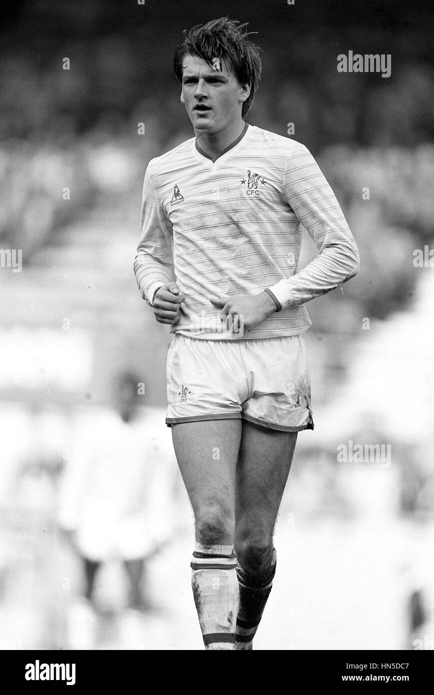 NIGEL SPACKMAN CHELSEA FC 21 February 1985 Stock Photo - Alamy