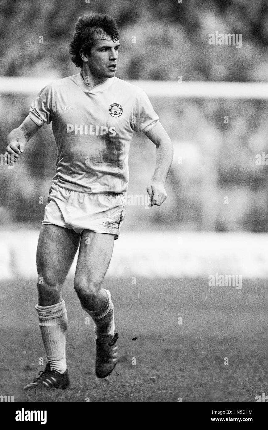 NICKY REID MANCHESTER CITY FC 16 February 1986 Stock Photo - Alamy
