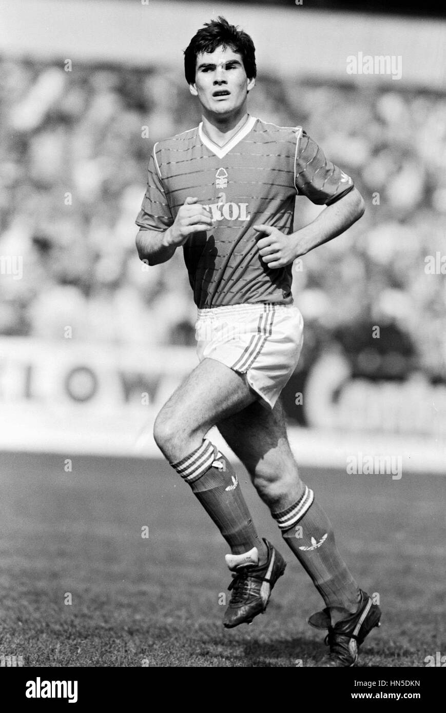 NIGEL CLOUGH NOTTINGHAM FOREST FC 10 May 1986 Stock Photo - Alamy
