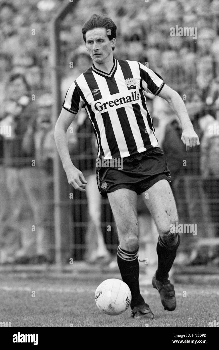 GLENN ROEDER NEWCASTLE UNITED FC 25 March 1987 Stock Photo - Alamy