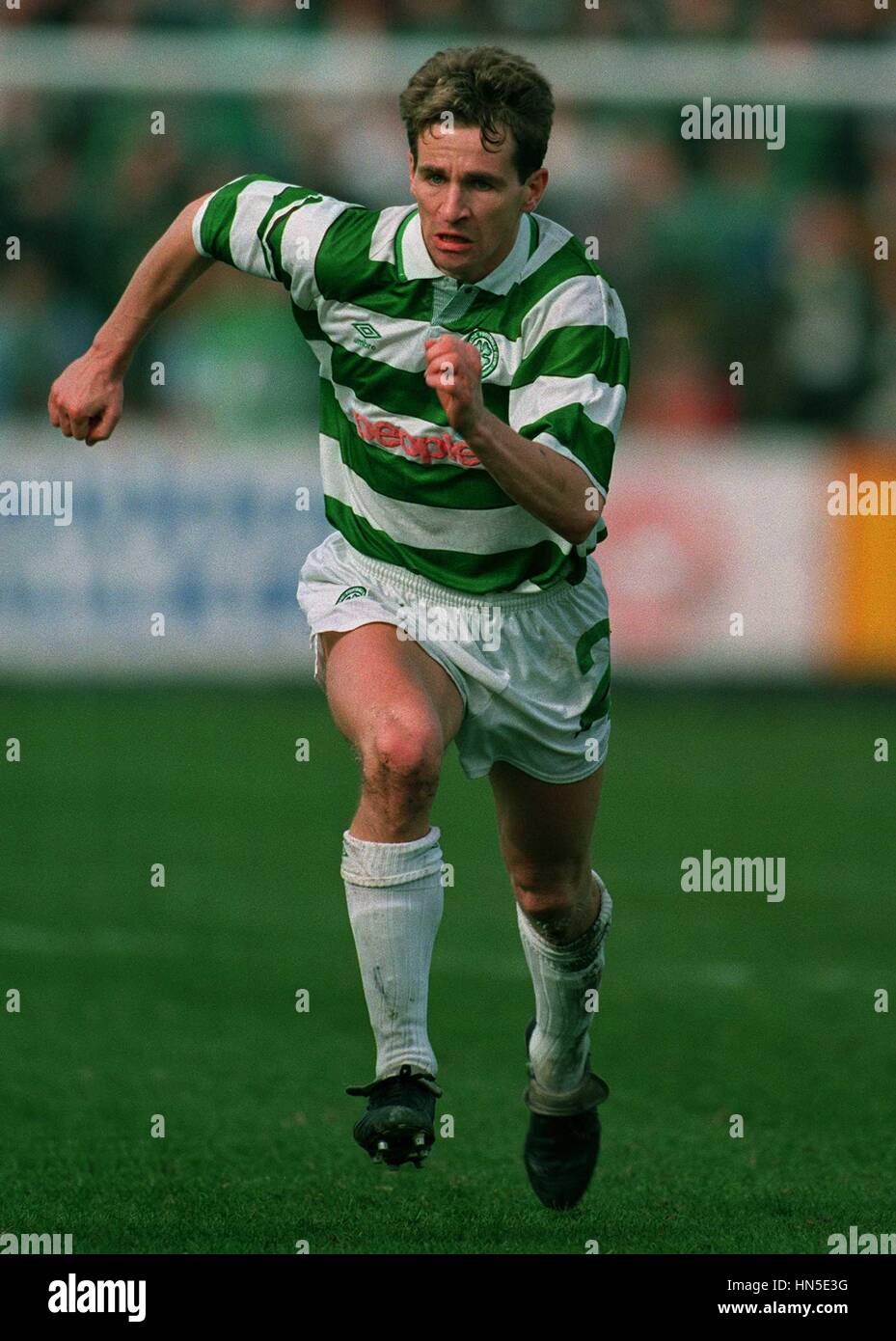 CHRIS MORRIS GLASGOW CELTIC FC 06 April 1992 Stock Photo - Alamy