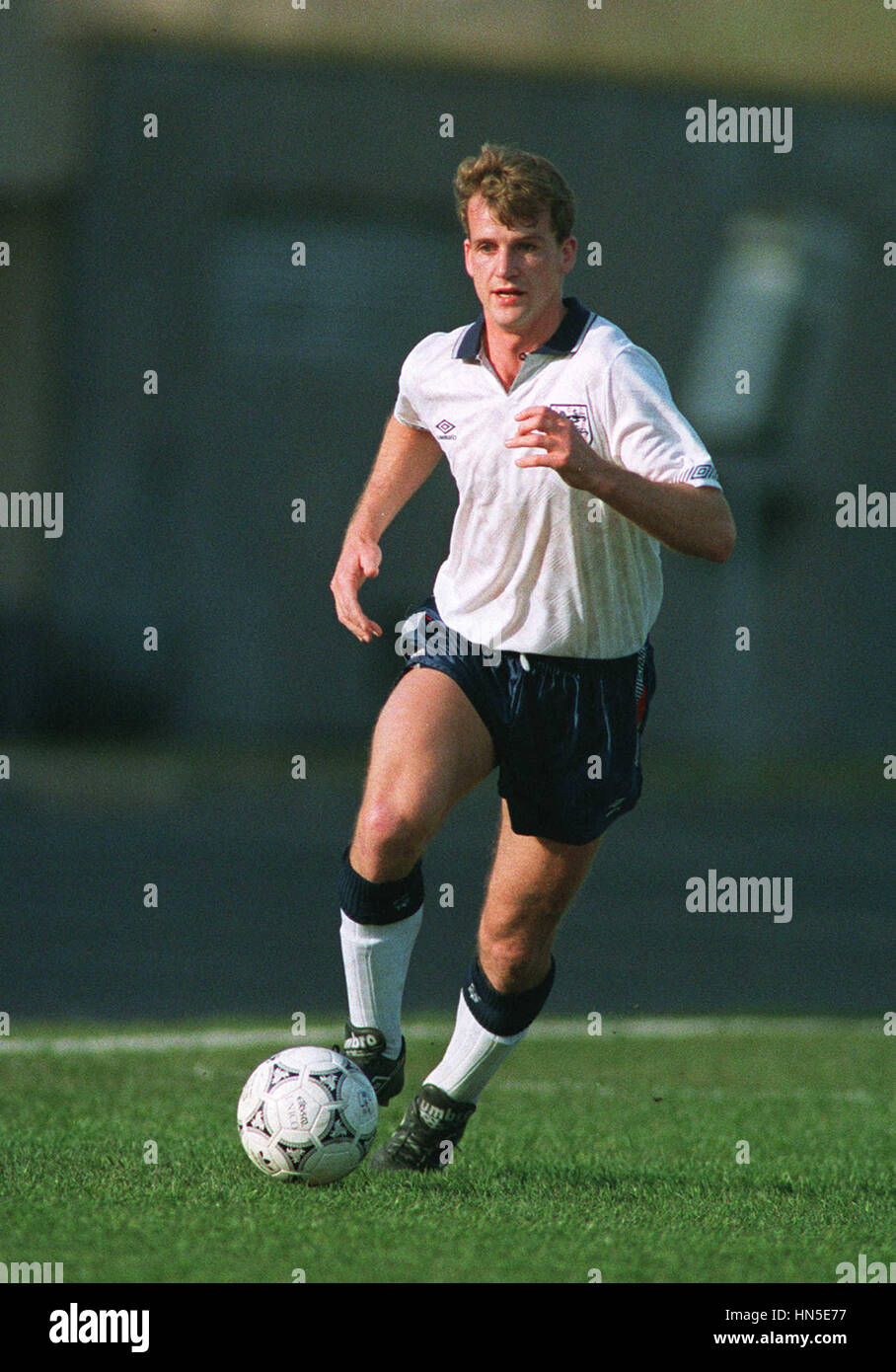 RICHARD JOBSON ENGLAND & OLDHAM ATHLETIC FC 06 May 1992 Stock Photo - Alamy