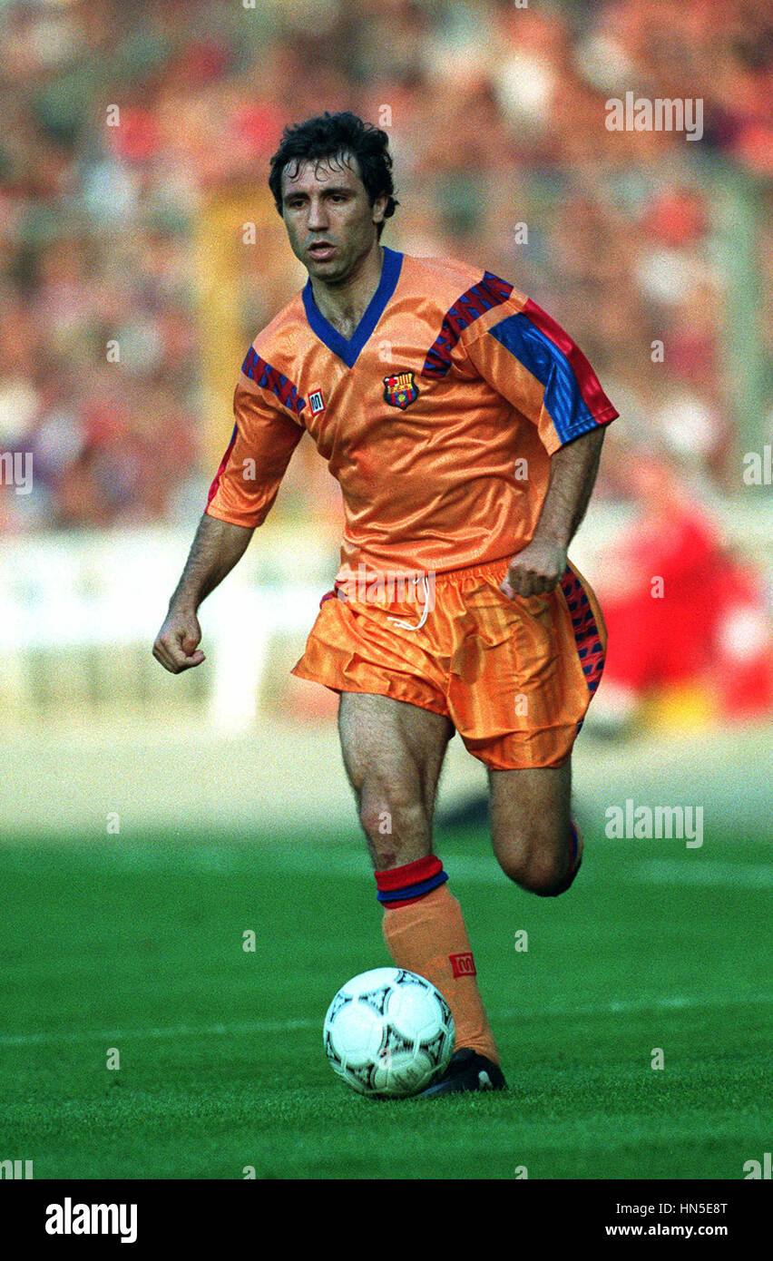 HRISTO STOITCHKOV BARCELONA FC 21 May 1992 Stock Photo - Alamy