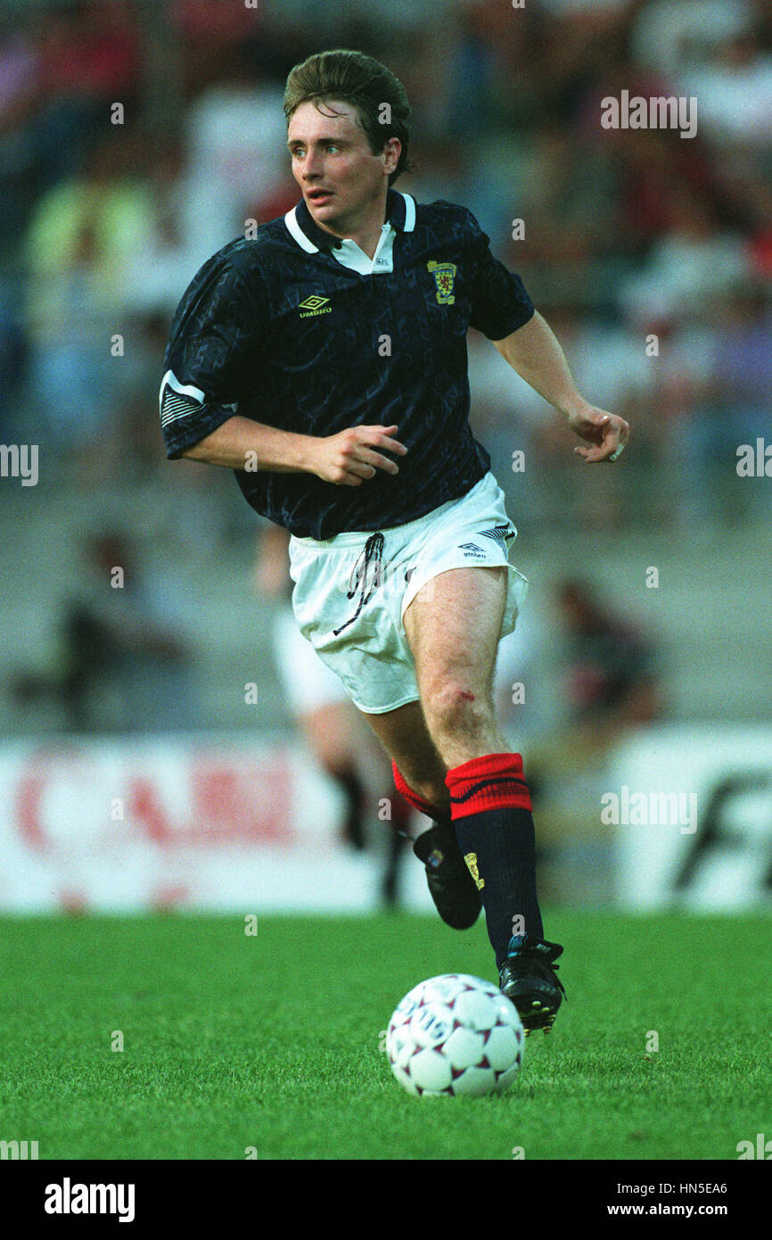 TOM BOYD SCOTLAND & CELTIC FC 05 June 1992 Stock Photo - Alamy