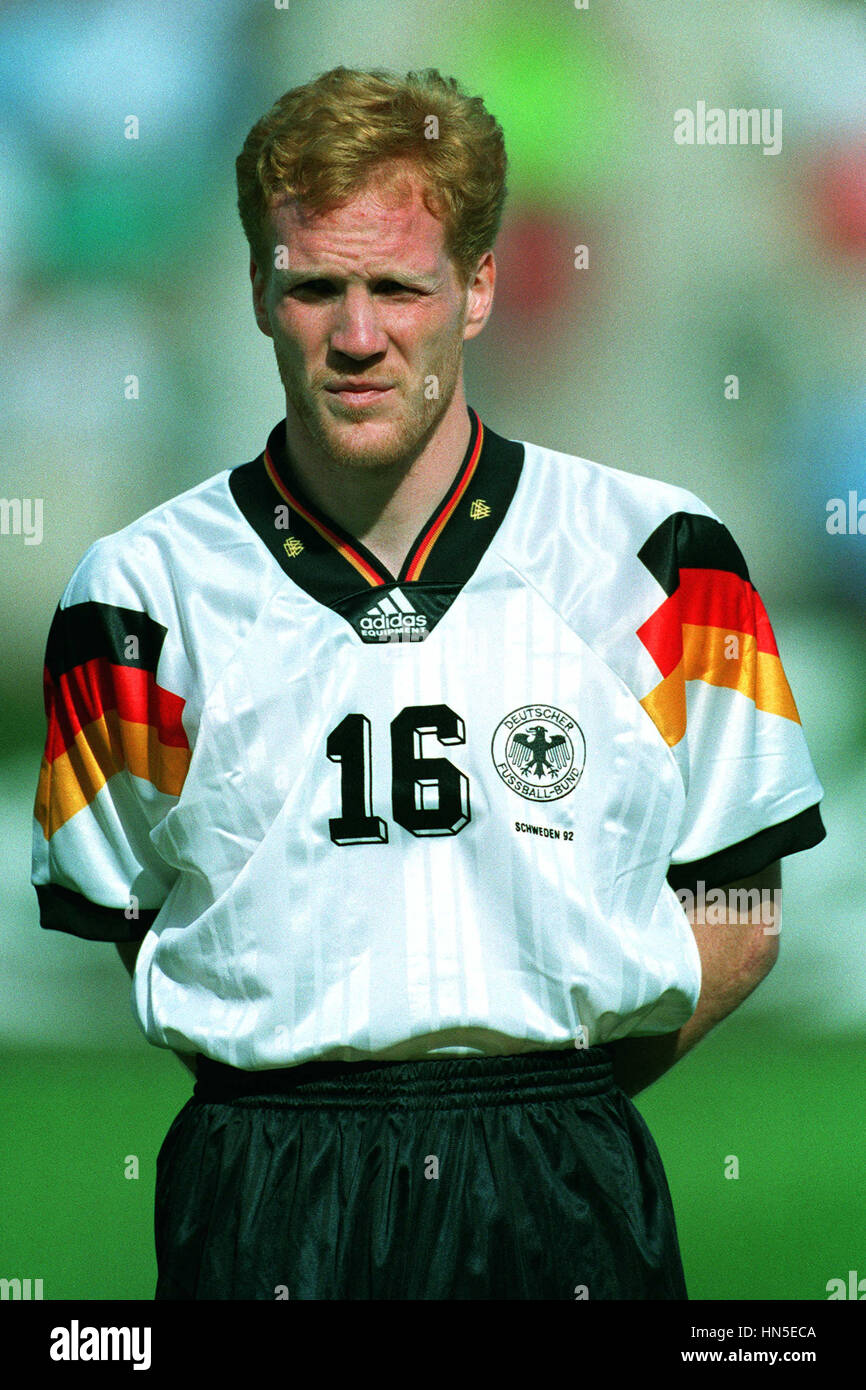 MATHIAS SAMMER GERMANY 22 June 1992 Stock Photo - Alamy
