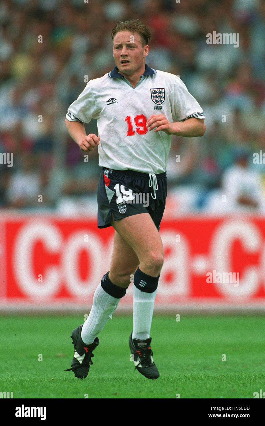 DAVID BATTY ENGLAND & LEEDS UNITED FC 25 June 1992 Stock Photo - Alamy