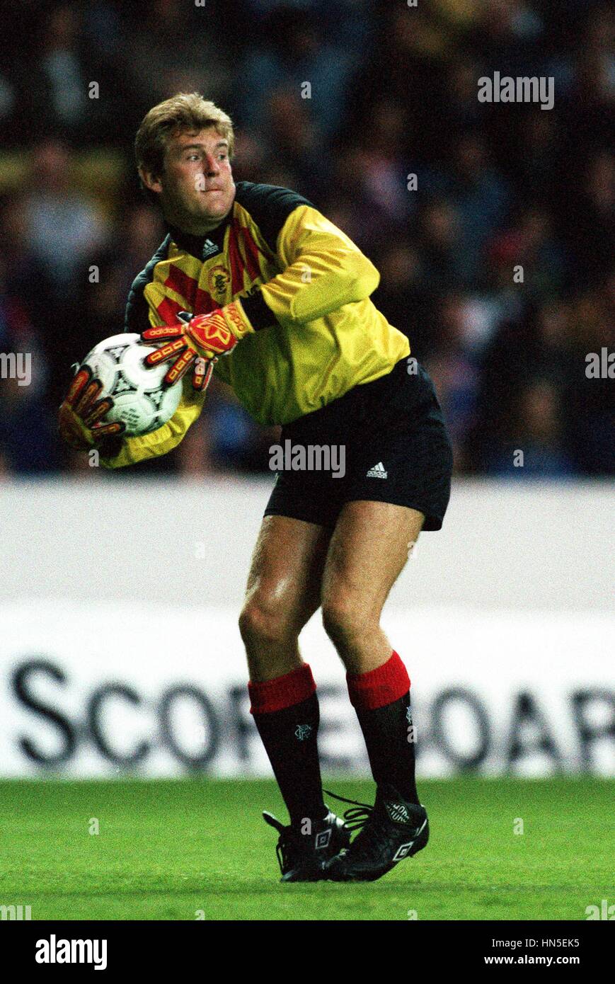 ANDY GORAM GLASGOW RANGERS FC 29 July 1992 Stock Photo - Alamy