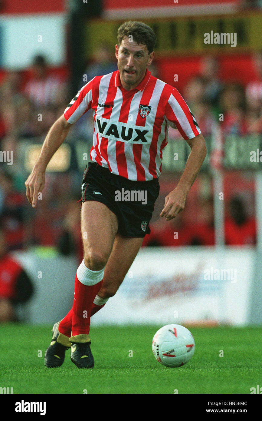 TERRY BUTCHER SUNDERLAND FC 06 August 1992 Stock Photo - Alamy