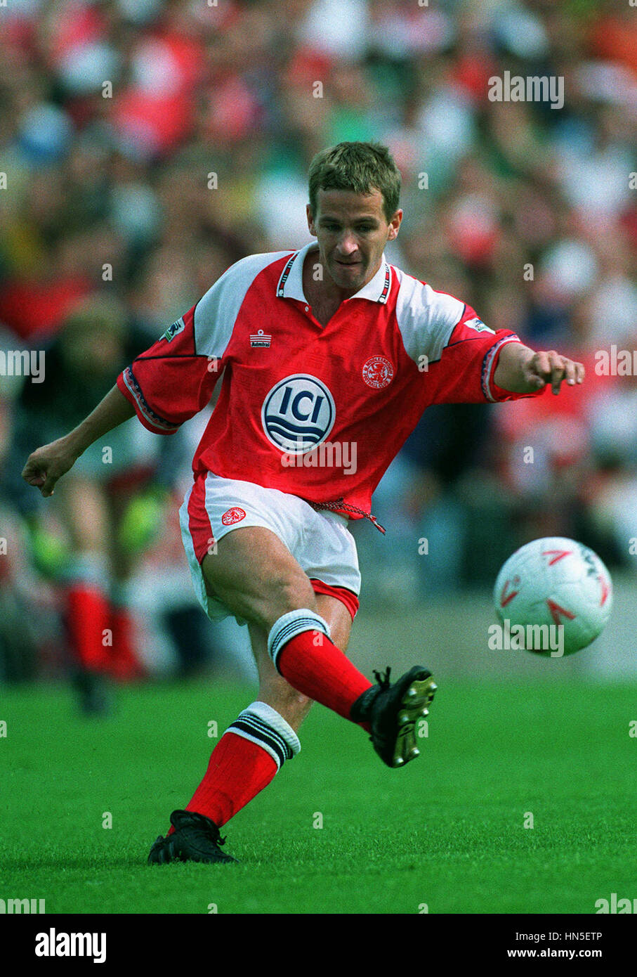 CHRIS MORRIS MIDDLESBROUGH FC 17 August 1992 Stock Photo - Alamy