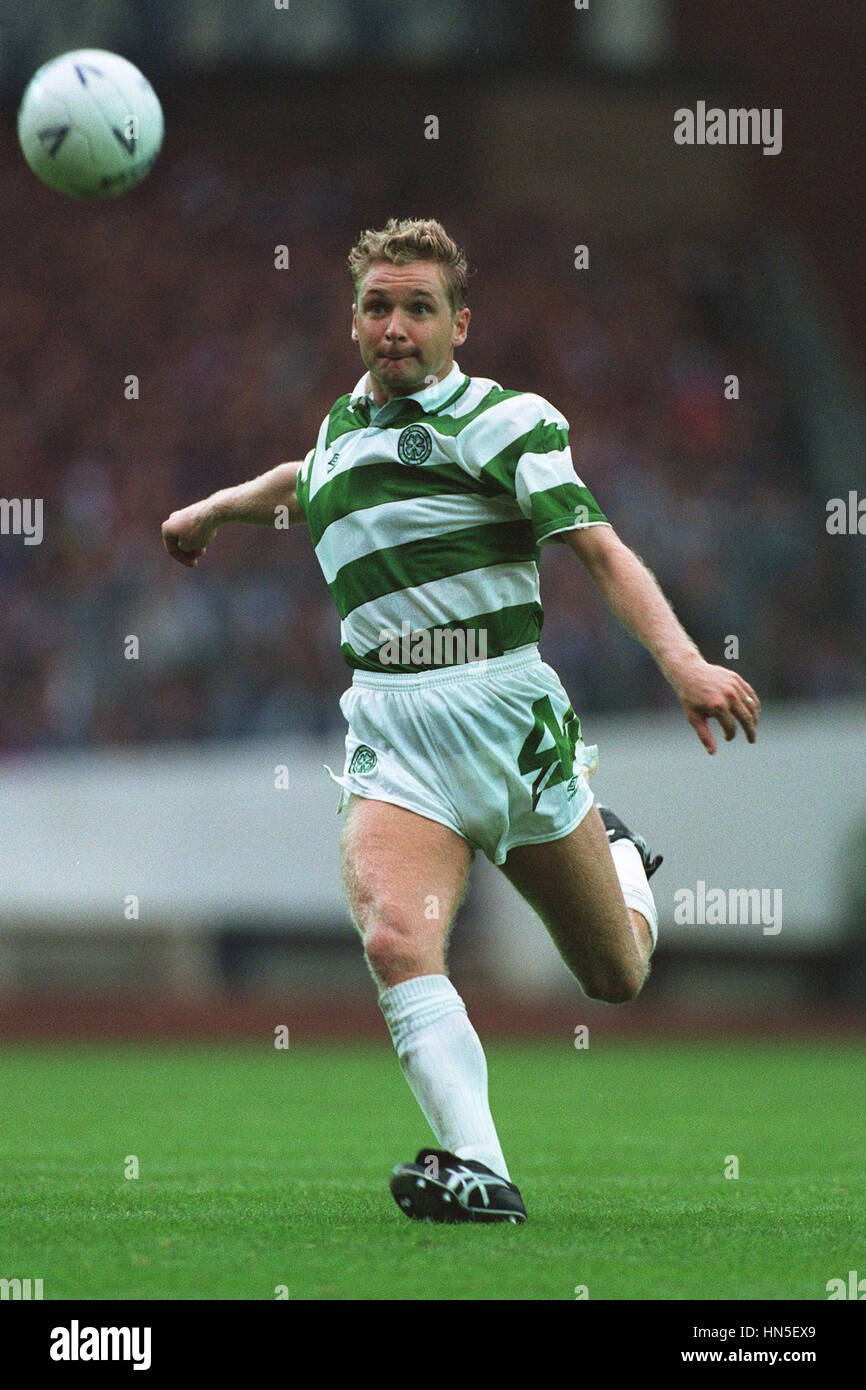 PETER GRANT GLASGOW CELTIC FC 24 August 1992 Stock Photo - Alamy