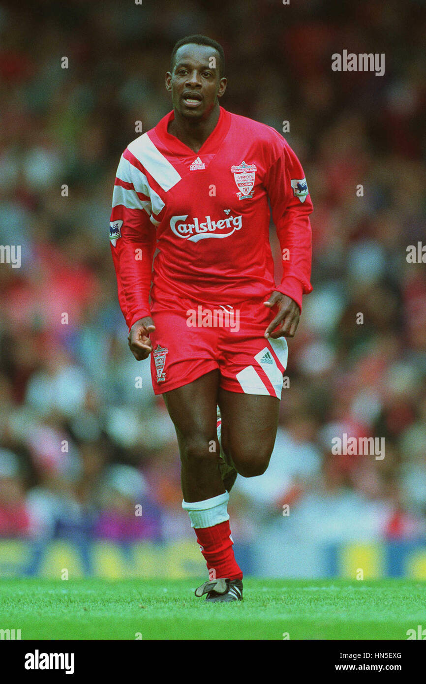 MICHAEL THOMAS LIVERPOOL FC 24 August 1992 Stock Photo - Alamy
