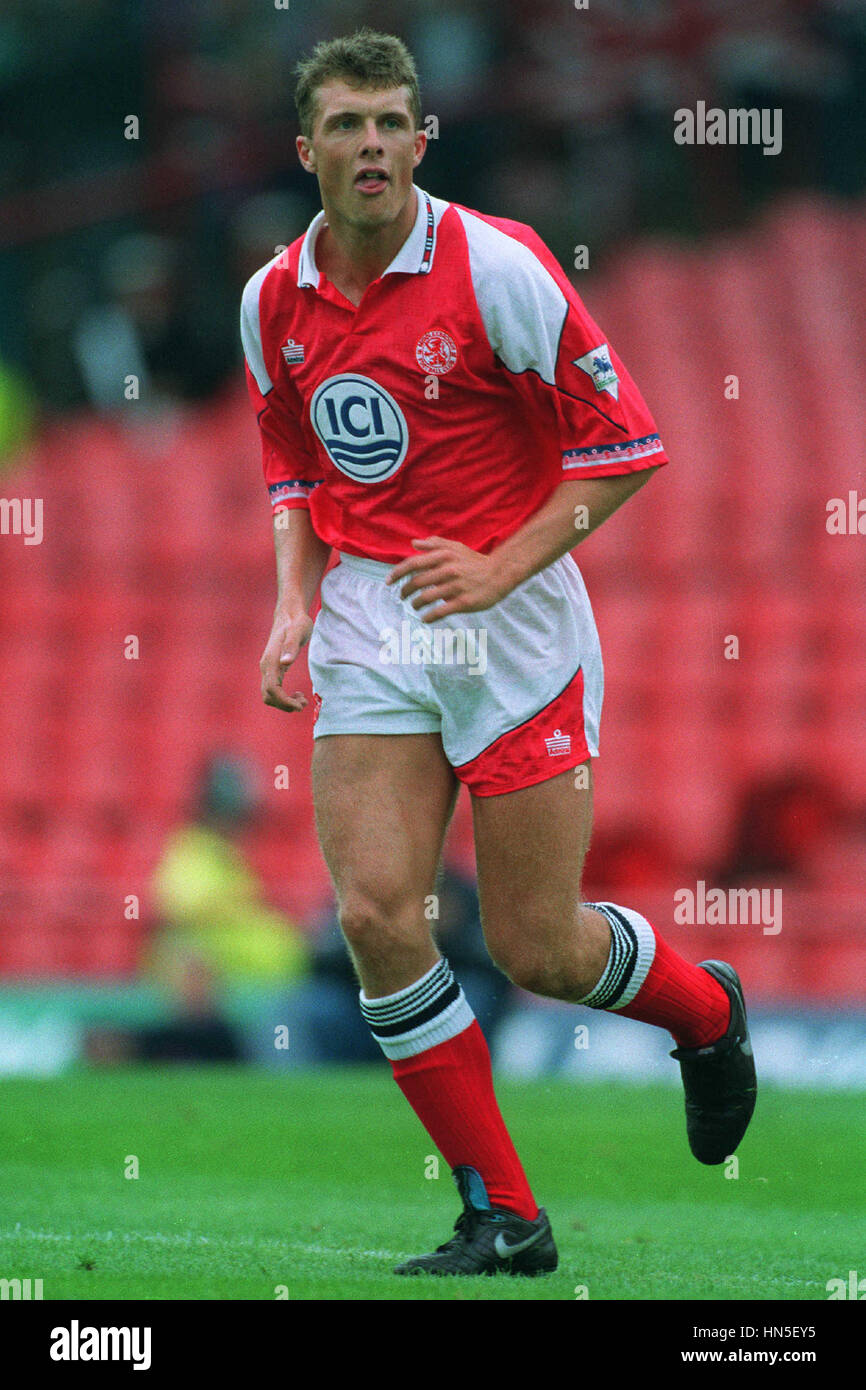DEREK WHYTE MIDDLESBROUGH FC 24 August 1992 Stock Photo - Alamy