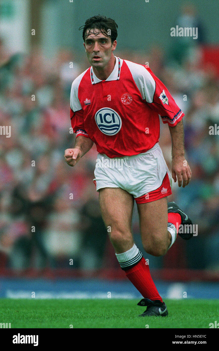 BERNIE SLAVEN MIDDLESBROUGH FC 24 August 1992 Stock Photo - Alamy
