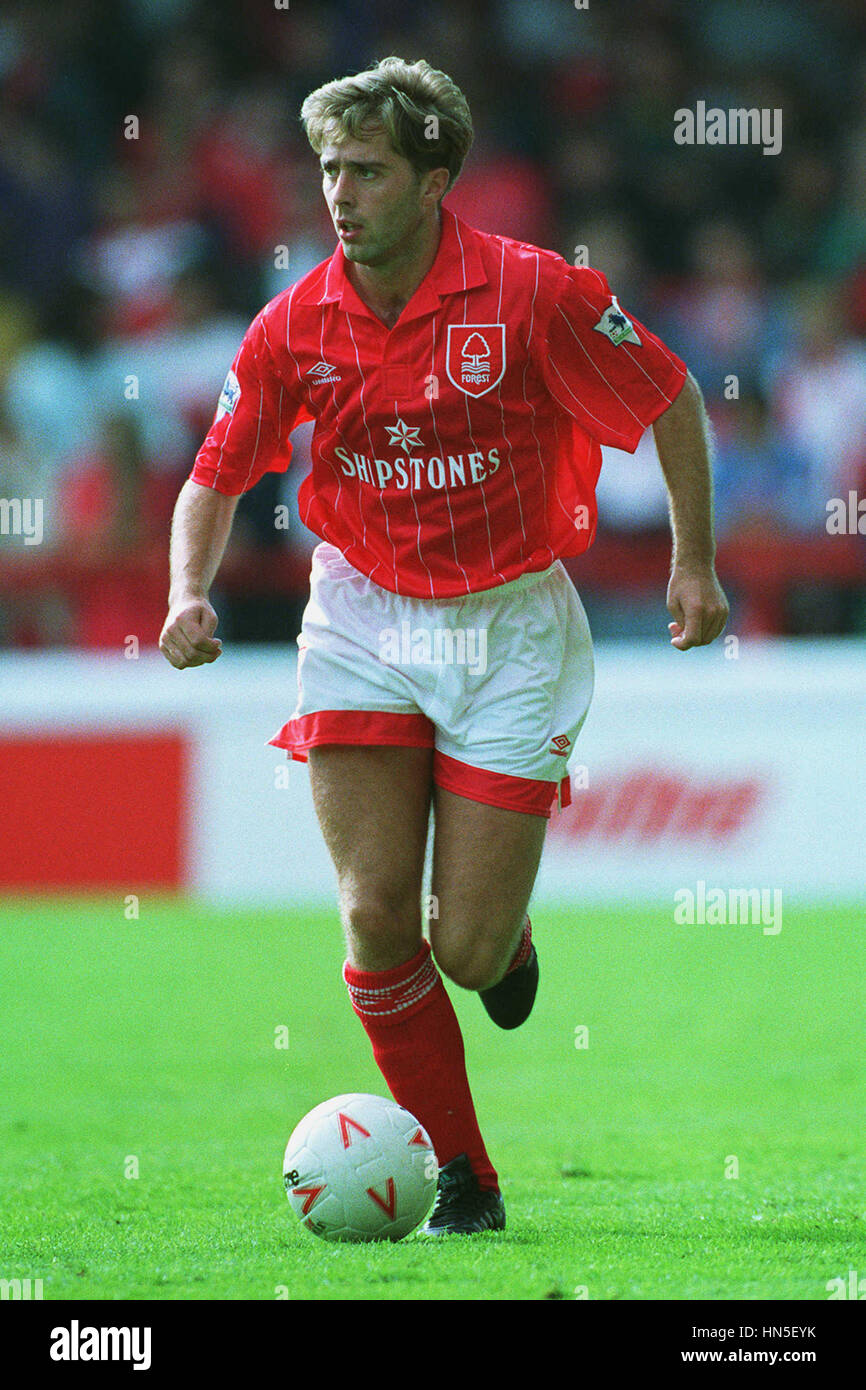 IAN WOAN NOTTINGHAM FOREST FC 30 August 1992 Stock Photo - Alamy