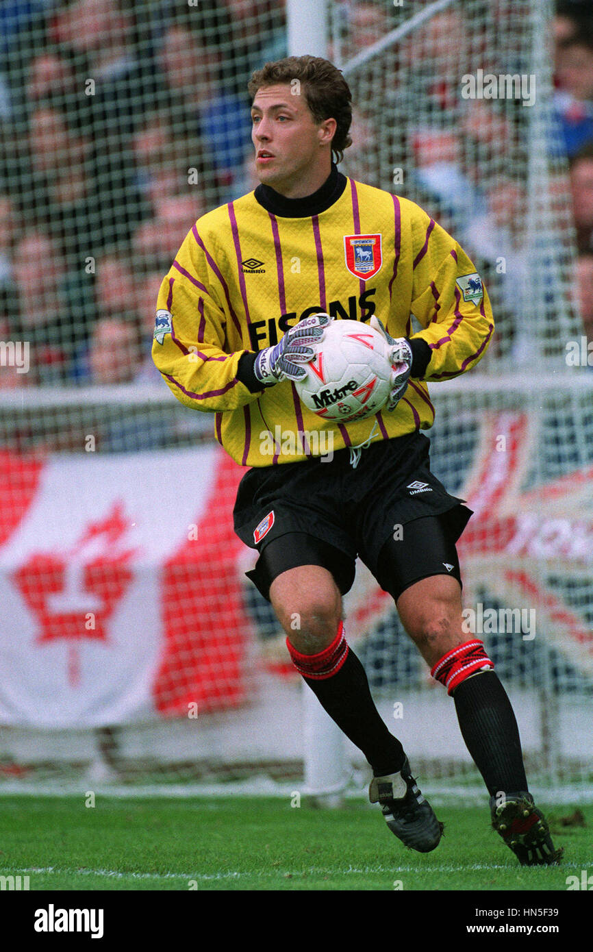 CRAIG FORREST IPSWICH TOWN FC 08 September 1992 Stock Photo - Alamy