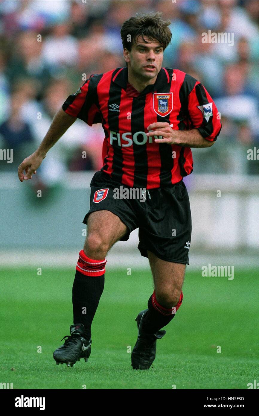 MICK STOCKWELL IPSWICH TOWN FC 08 September 1992 Stock Photo - Alamy