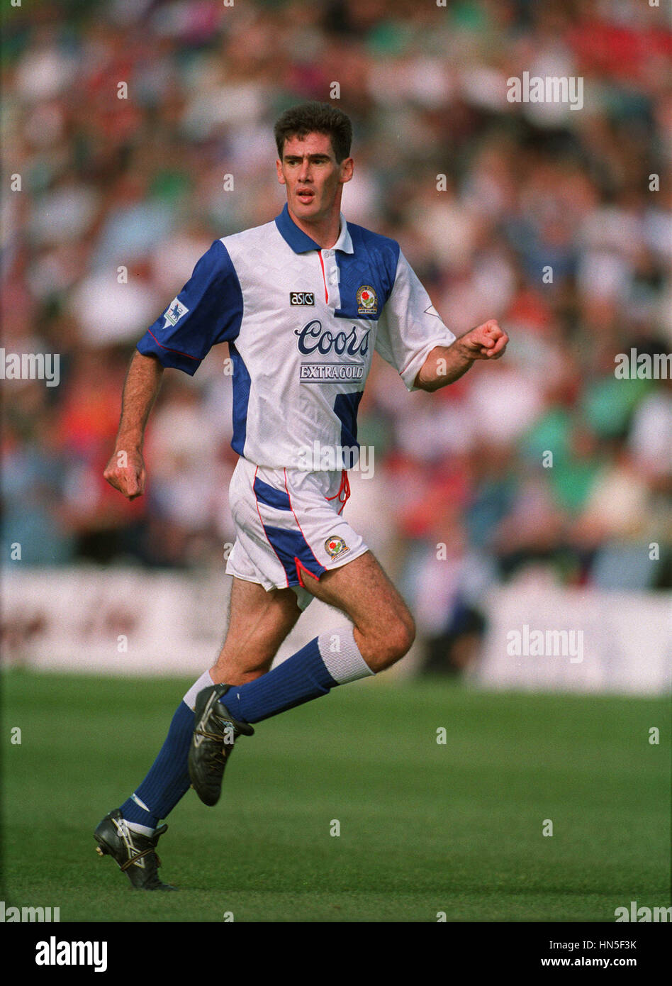 MIKE NEWELL BLACKBURN ROVERS FC 06 September 1992 Stock Photo - Alamy